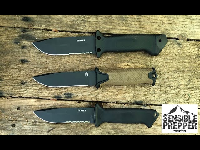 Gerber Prodigy, Strong Arm & LMF II Knife Comparison - Survival Tackle